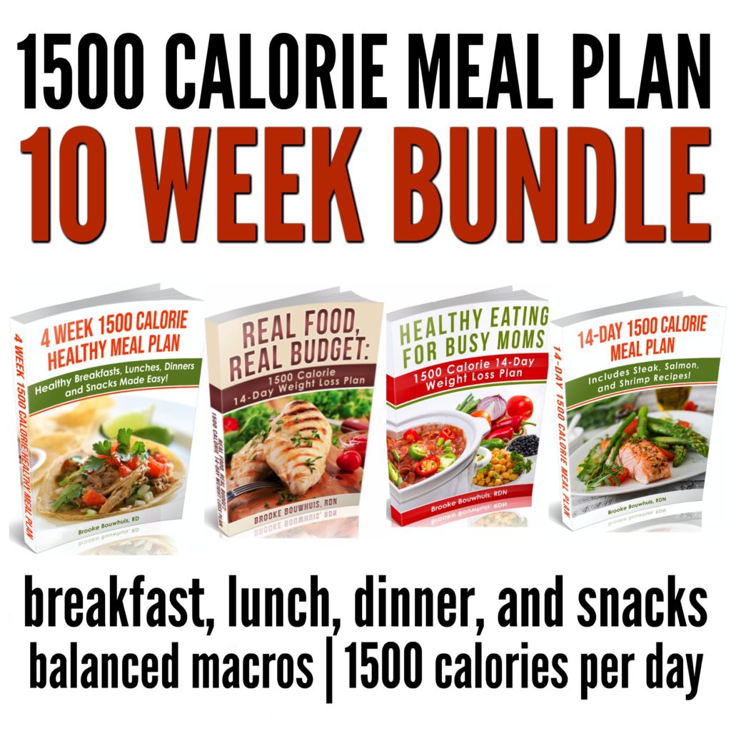 1500 Calorie Meal Plan | 10 Week Bundle – The Official Store of Tone ...